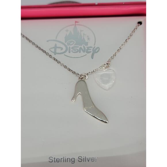 Disney | Jewelry | Disney Princess Cinderella Sterling Silver Slipper ...